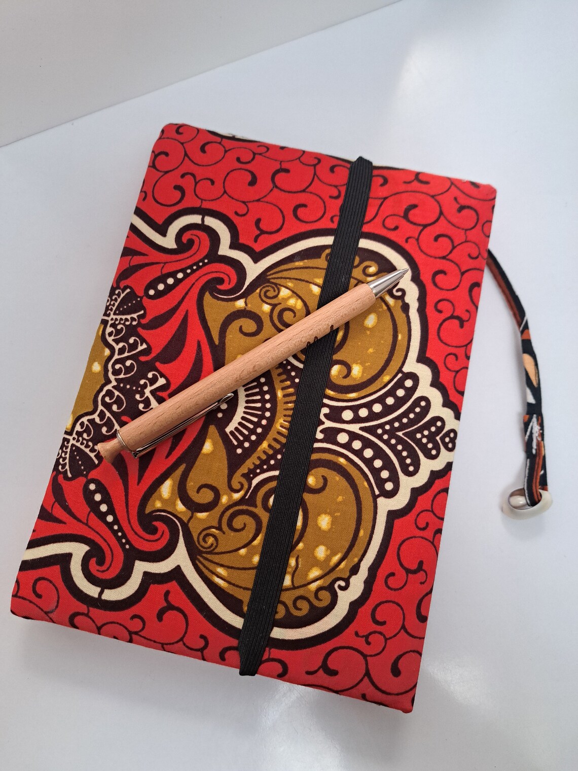 STARLIGHT - A5 soft touch notebook, journal notebook gift/ ankara prin ...